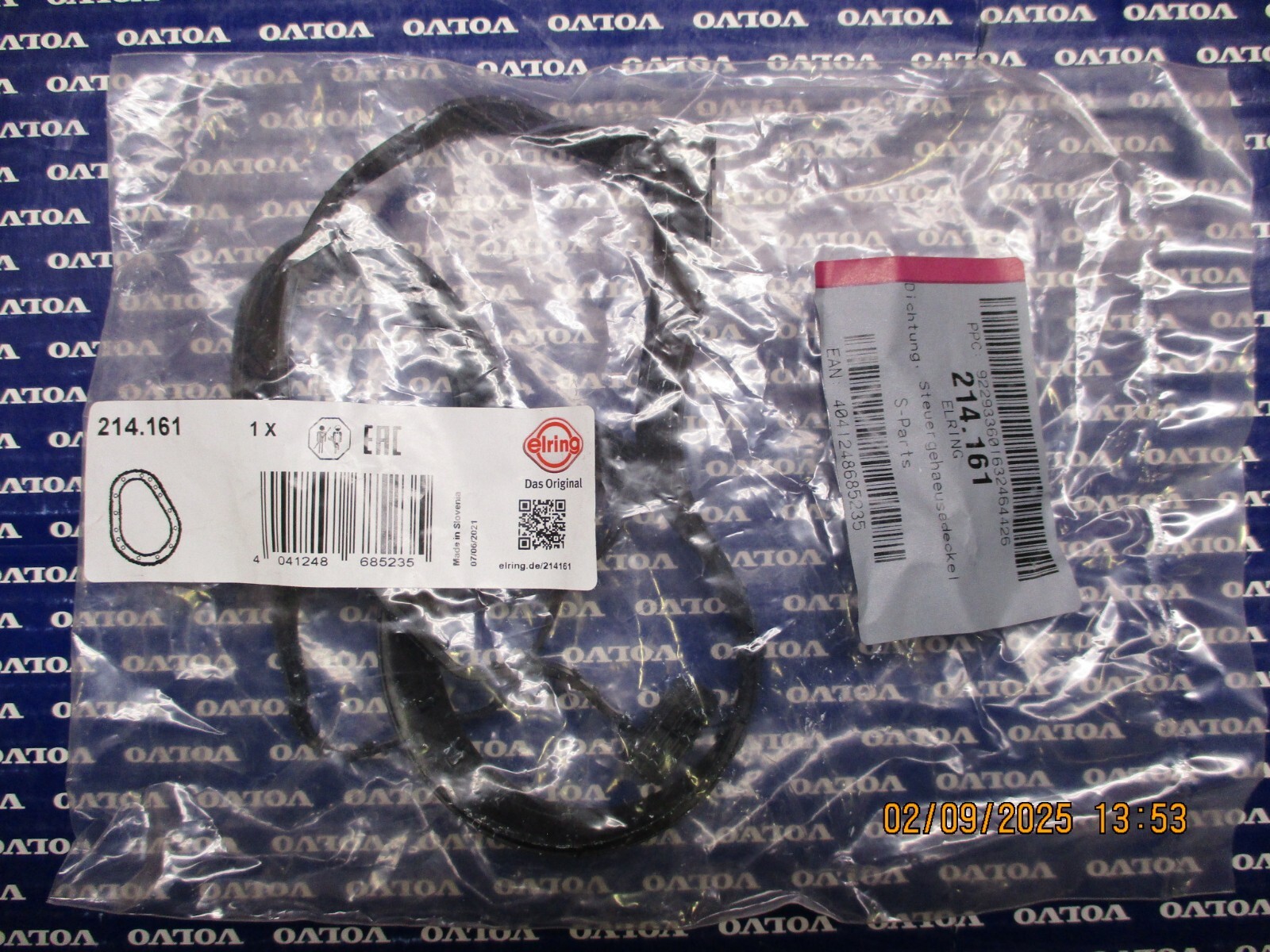 Volvo D13 valve cover gaskets 22777560 and 21383310 made in Germany | eBay