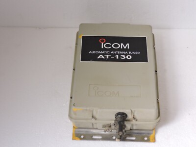 Icom AT-130 Automatic Antenna Tuner Ham Radio Single Sideband Telephone ...