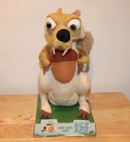 Ice Age Goin Nuts Scrat 12-inch Plush Sound Motion Just Play 2021 | eBay