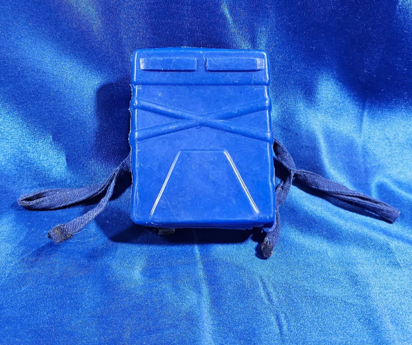 1964 GI Joe Vintage Hasbro 12” Fantastic Freefall Blue Parachute Pack ...
