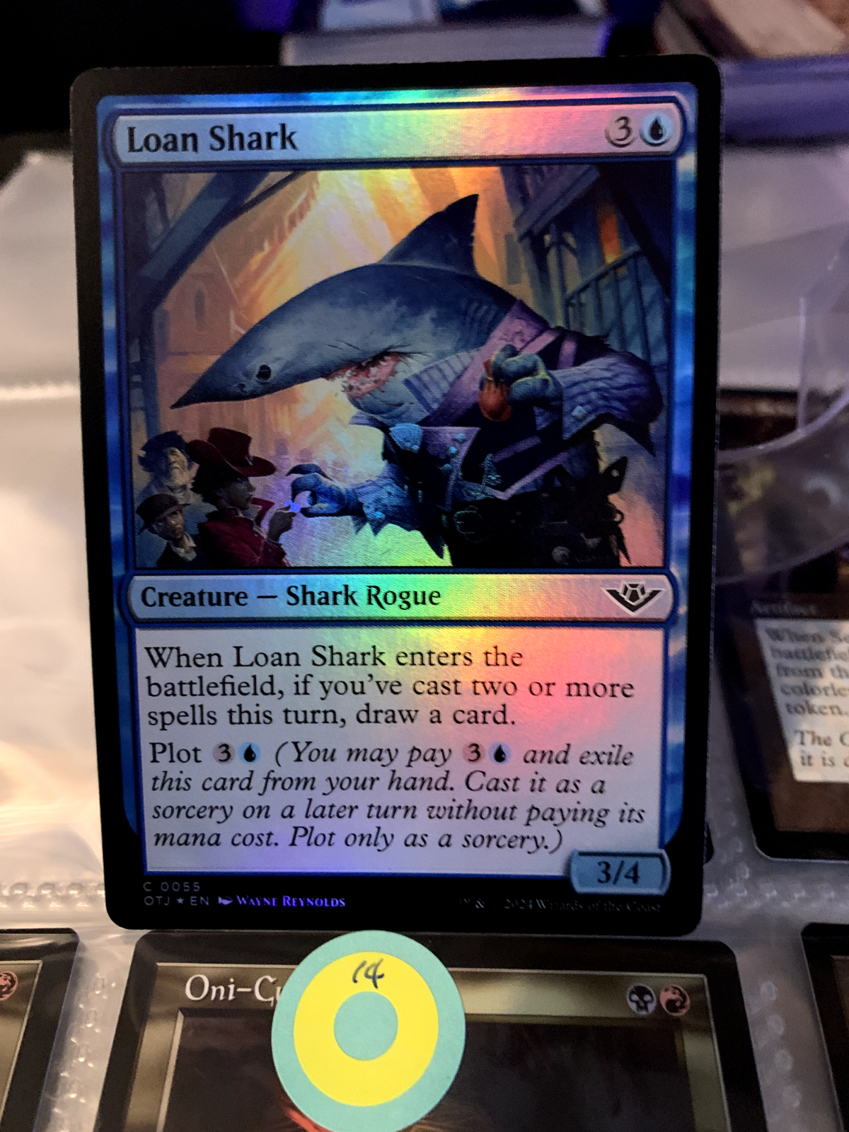 Loan Shark - 55 - Foil - OTJ - NM - MTG - Magic the Gathering | eBay