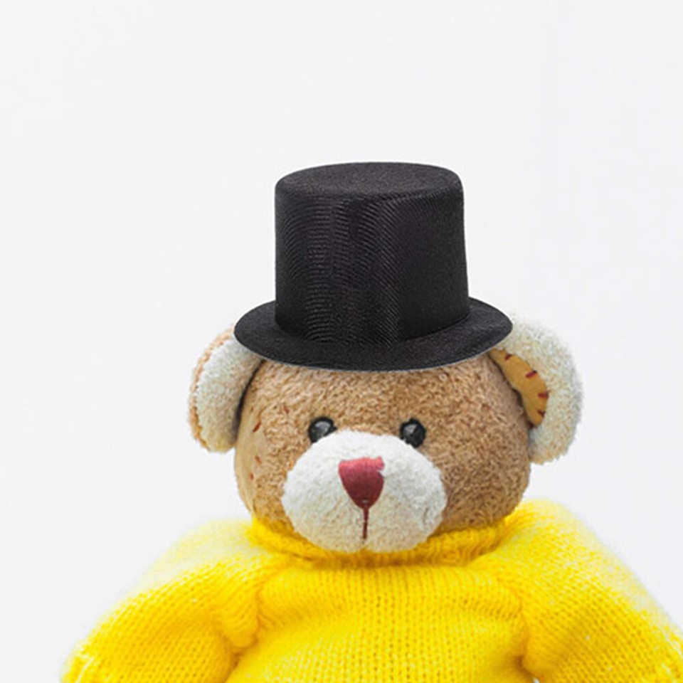 6pcs Miniature Top Hat Mini Doll Hats Mini Snowman Hats Craft ...