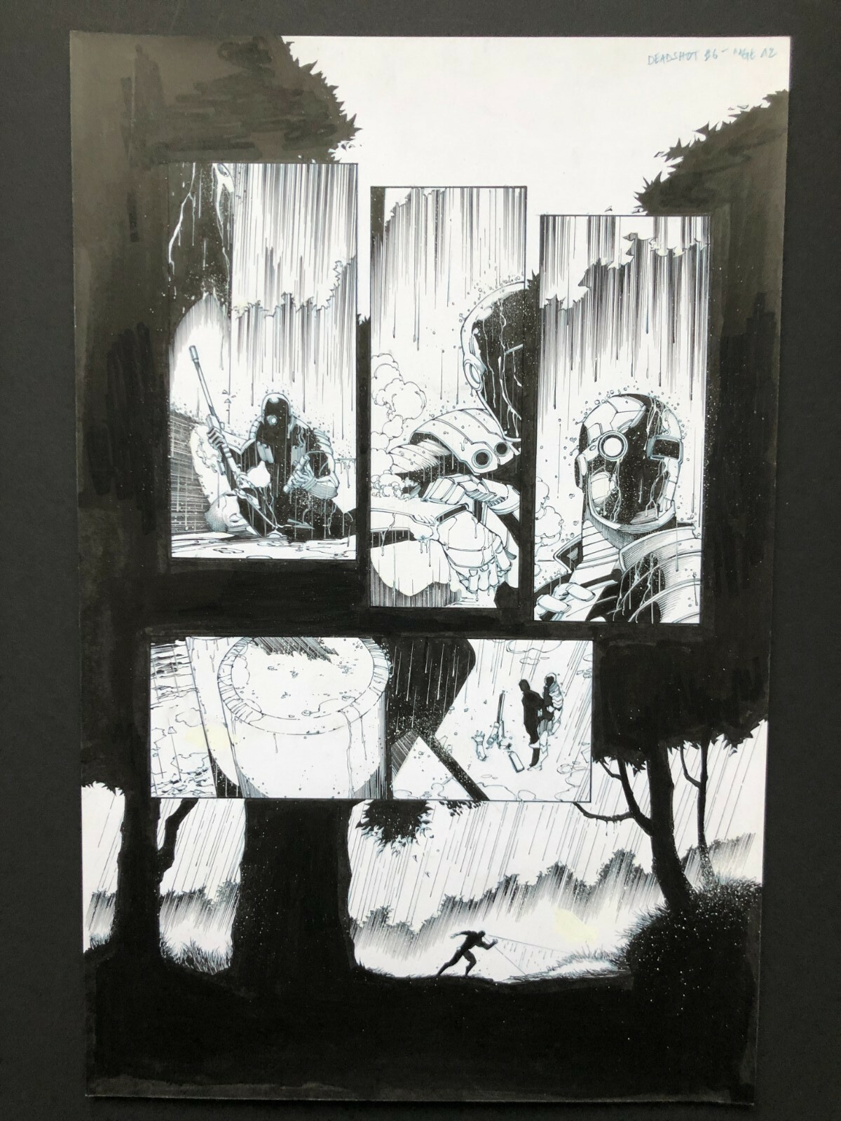 Richard Friend (Inks) - Suicide Squad DC - ORIGINAL ART - 2016 DC | eBay