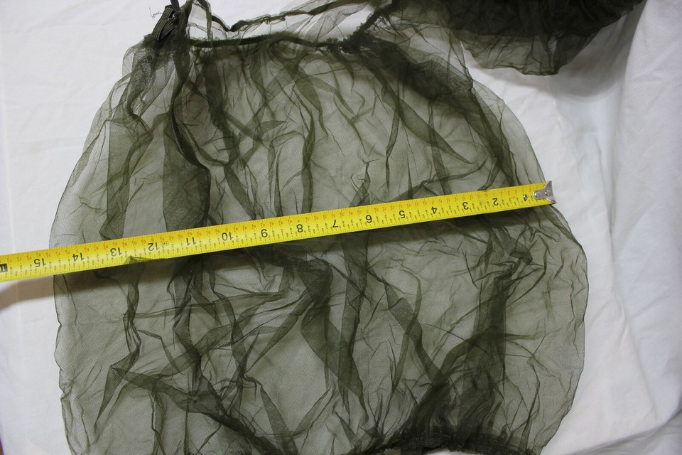 US Military Issue ORIGINAL Army USMC MOSQUITO HEAD NET Mosquito Netting ...