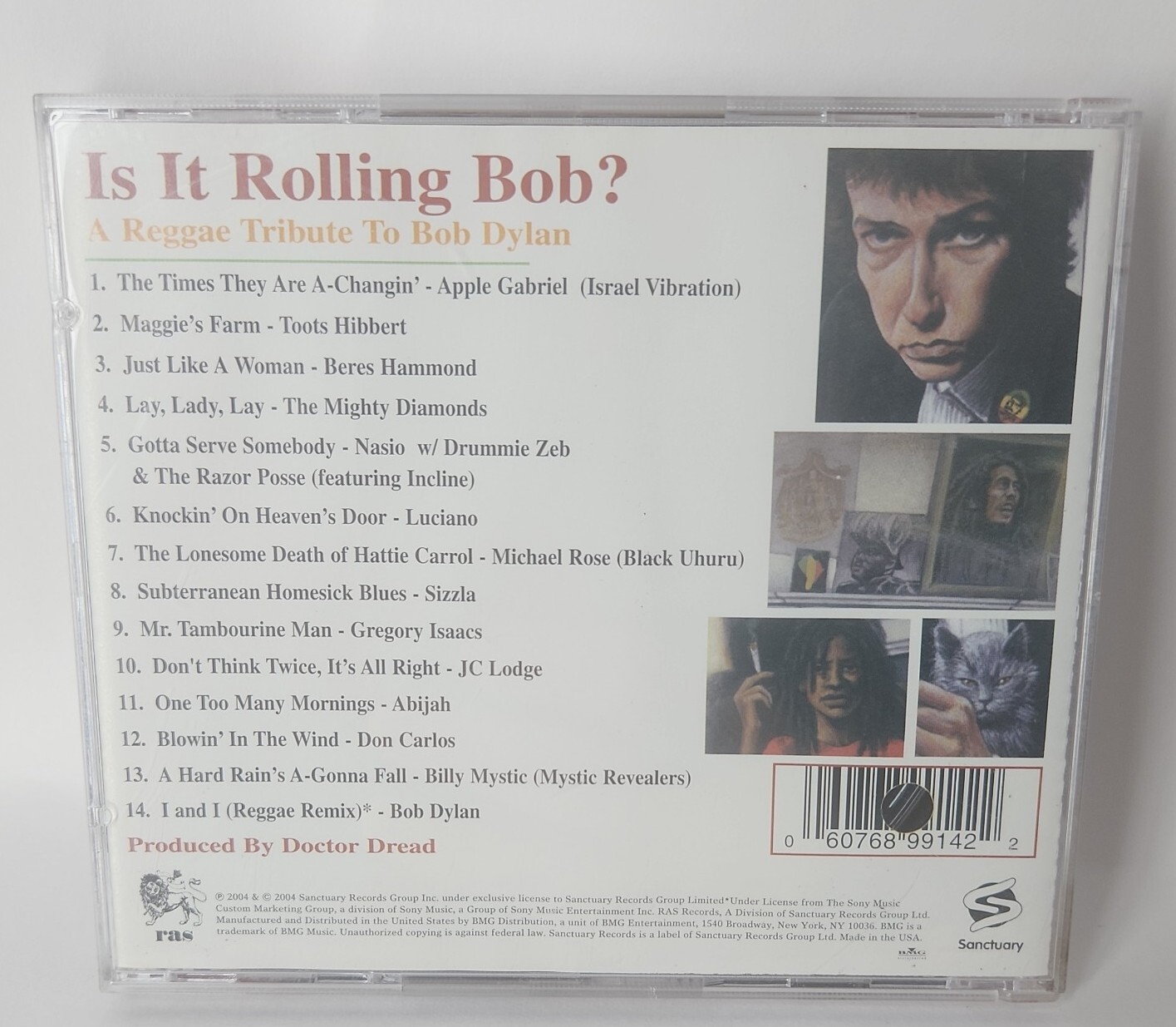 Is It Rolling Bob? A Reggae Tribute to Bob Dylan by Various Artists (CD ...