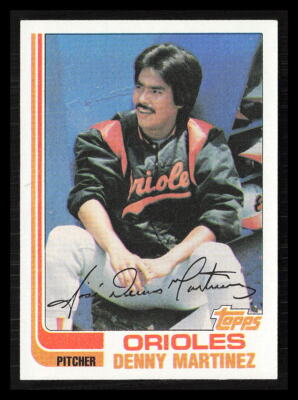 Denny Martinez 1982 Topps #712 Baltimore Orioles | eBay