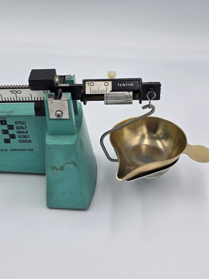 RCBS Reloading Scale w/ Micrometer Poise Vintage Precision Balance ...