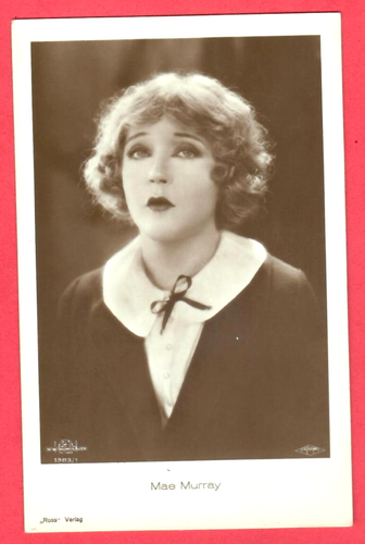 MAE MURRAY # 1983/1 VINTAGE PHOTO PC. PUBLISHER GERMANY 3227 | eBay