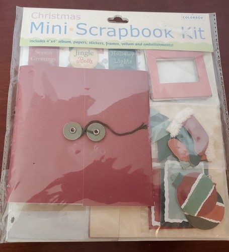 COLORBOK MINI SCRAPBOOK KIT - CHRISTMAS | eBay