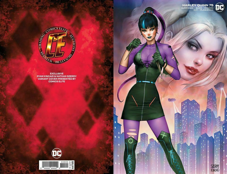 Harley Quinn #75 - Kincaid & Szerdy - Cover B Minimal Dress Variant ...