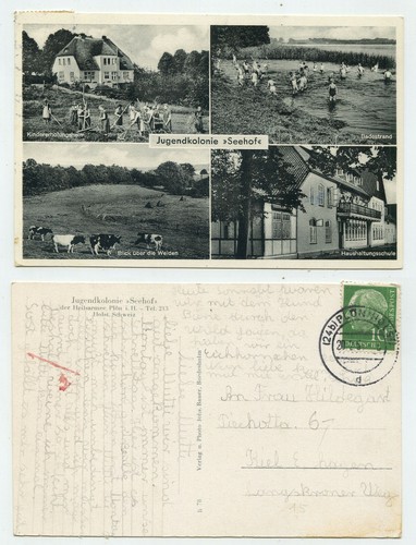 89928 - Youth Colony "Seehof" of the Salvation Army Plön - AK, expired ...