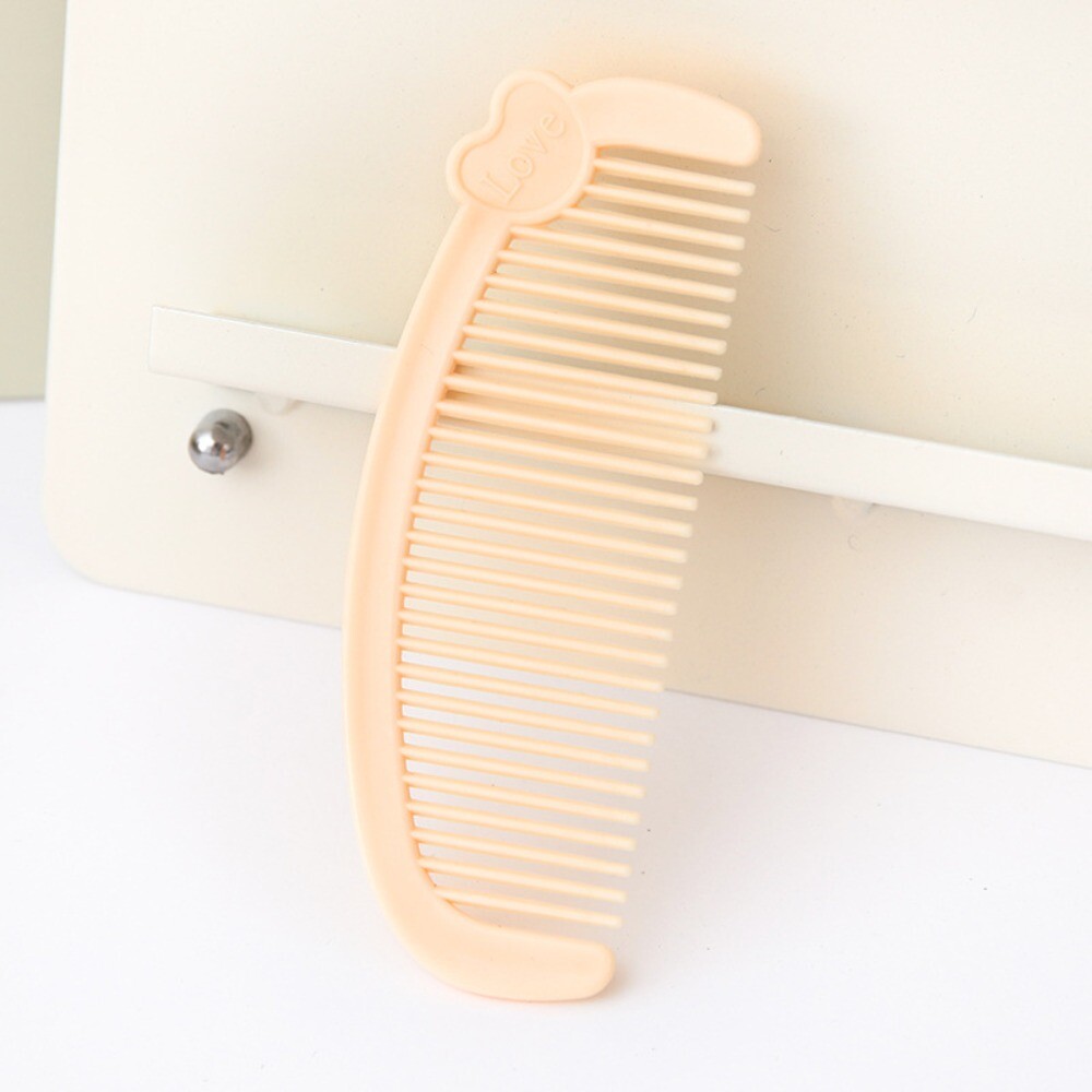 Cartoon Love Cute Student Portable Hair Comb Children Baby Girl Hair ...