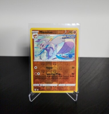 Pokemon TCG Mienshao Sword & Shield - Battle Styles 077/163 Reverse ...