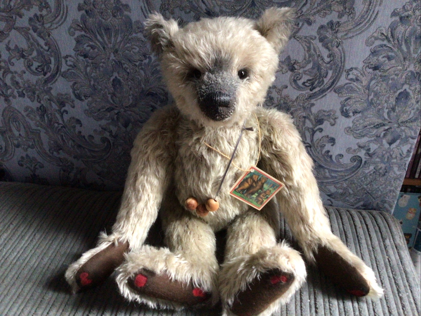 Beautiful Large Moxie Bear By Heidi Steiner Of Steiner Bears Ebay