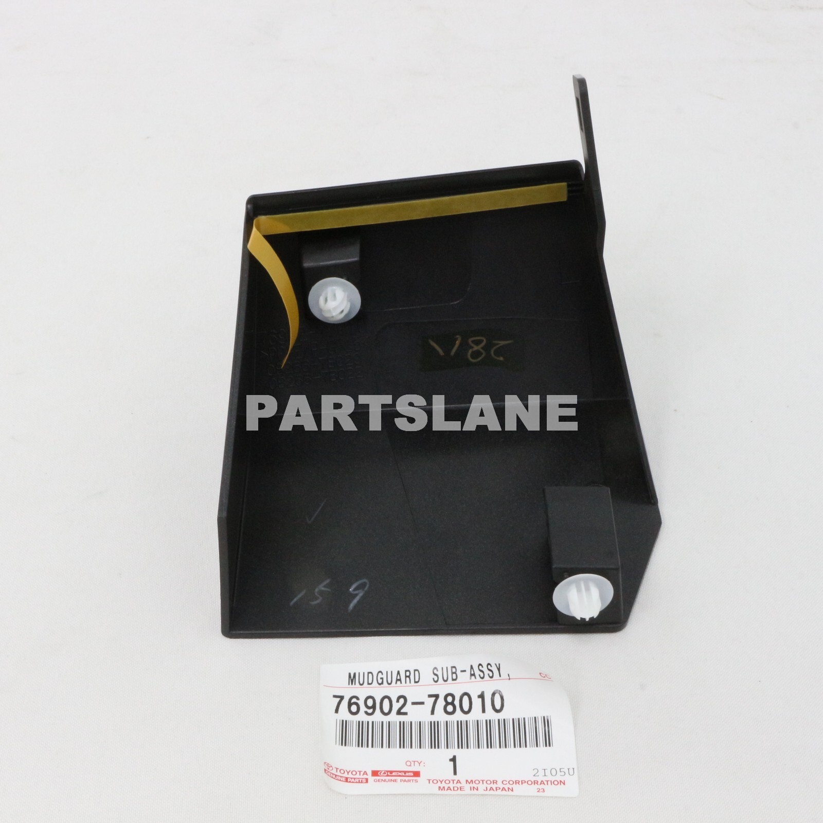 7690278010 Genuine Toyota Mudguard Sub-assy Side LH 76902-78010 for ...