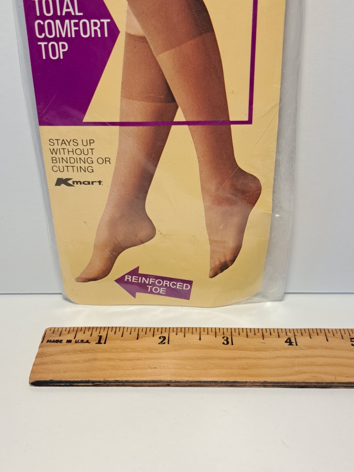 Vintage K - Mart Knee Hi Stockings Mist Tone Fits Sz. 8.5 - 11 Orig ...