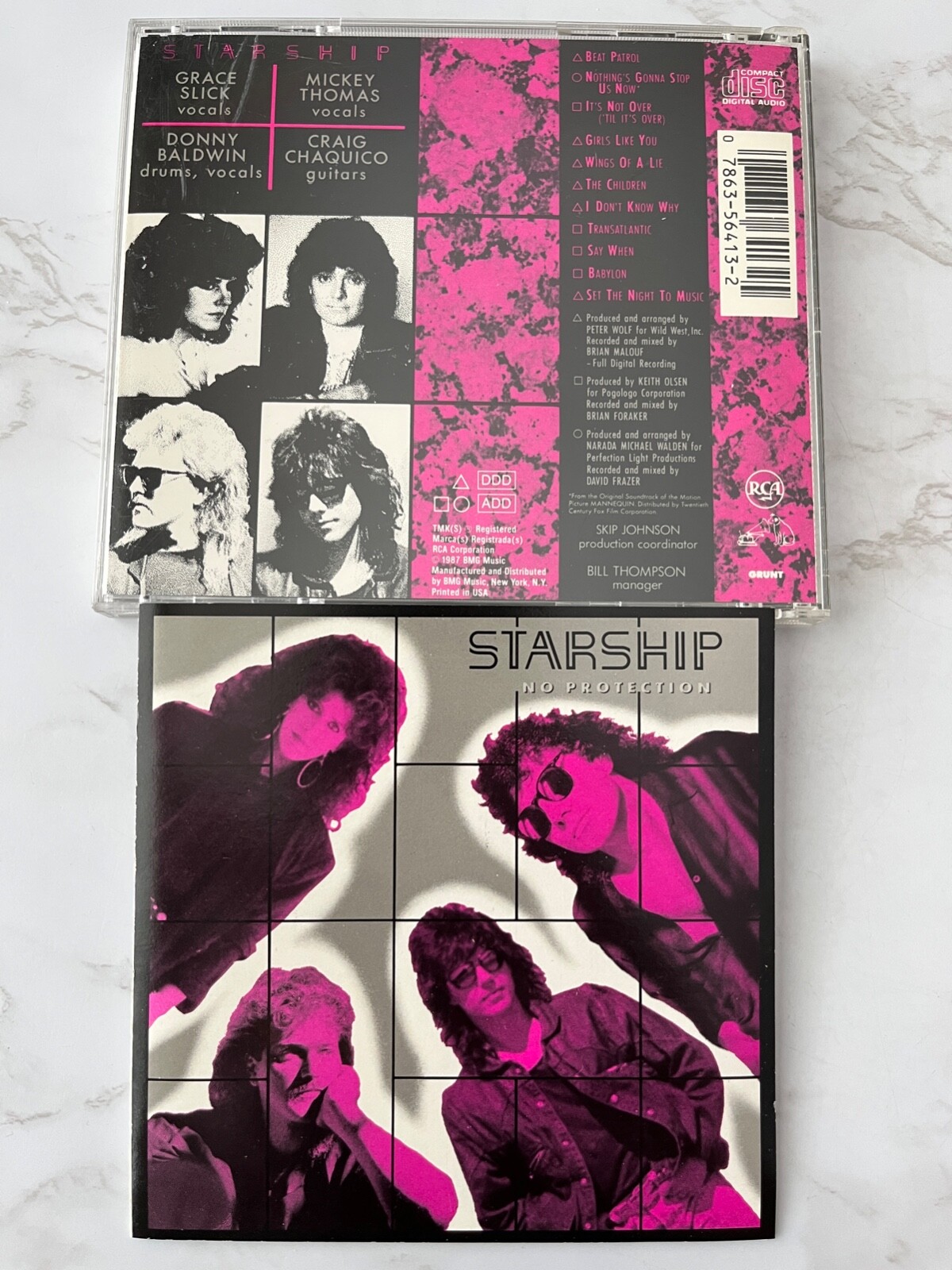 Starship No Protection CD TARGET ERA! JAPAN RCA/GRUNT 6413-2-G Grace ...
