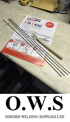 4 x Aluminium Welding Brazing + Soldering Low Temp Durafix Easyweld ...