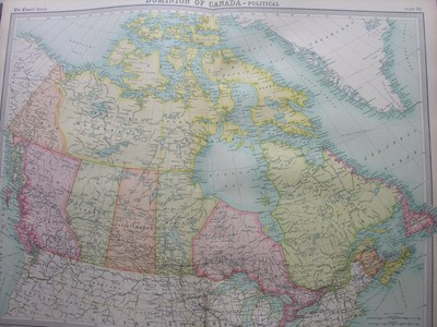 Pre-1900 - Atlas Map Of Canada - 2