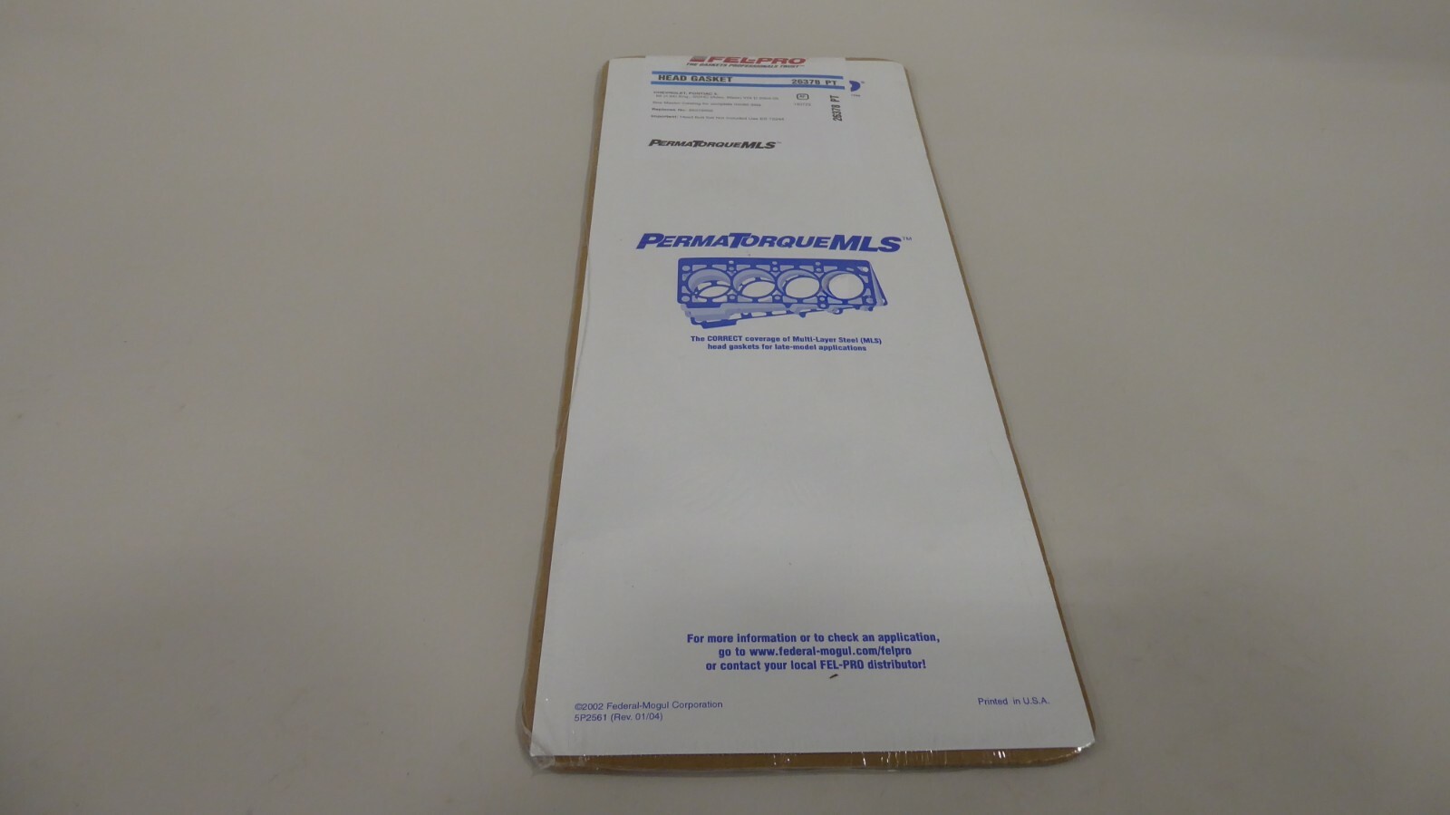 Fel-Pro 26378 PT Engine Cylinder Head Gasket 26378PT 96378802 | eBay