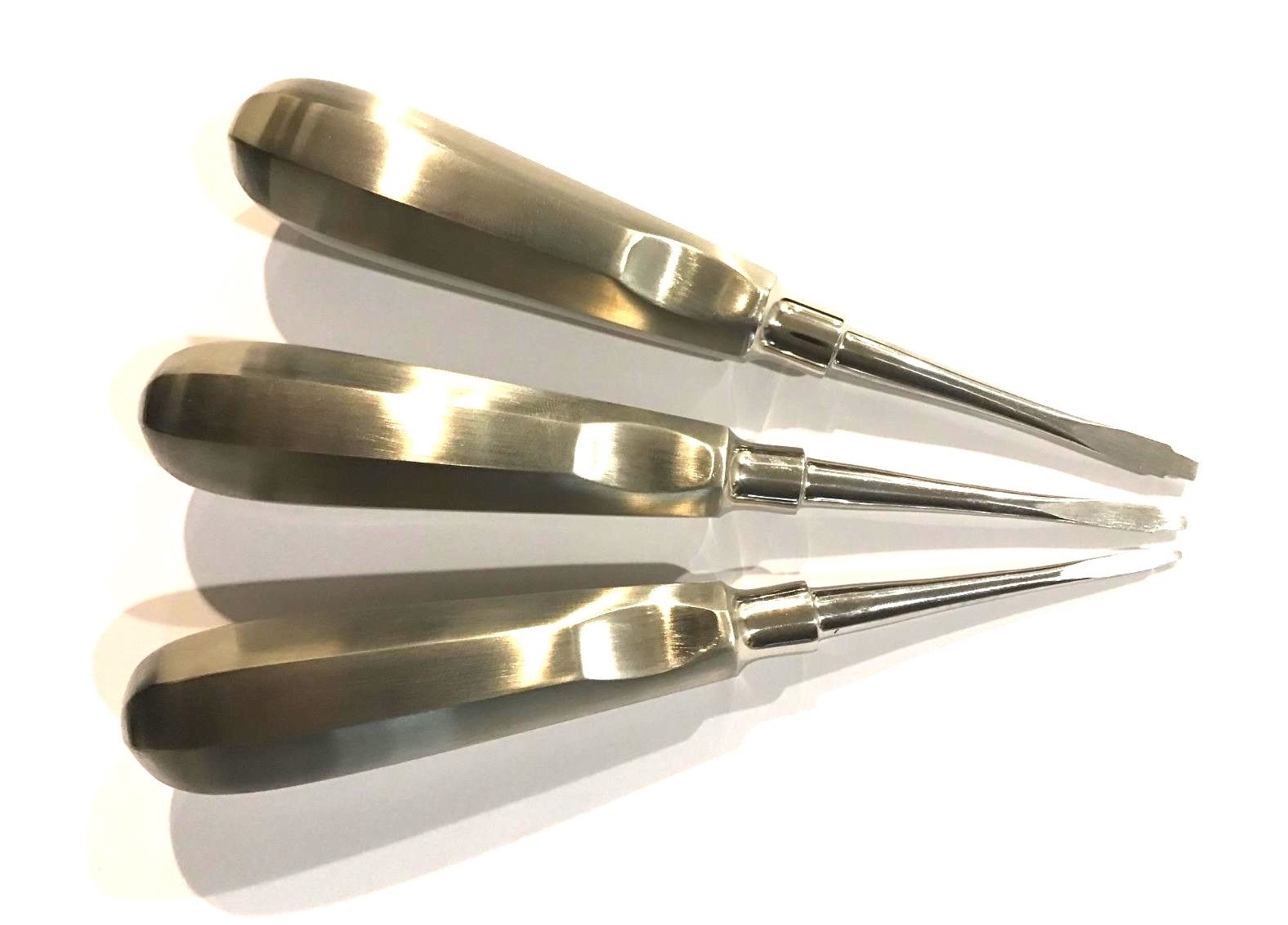 3 STRAIGHT LUXATING PERIOTOME DENTAL ATRAUMATIC EXTRACTING ELEVATORS ...