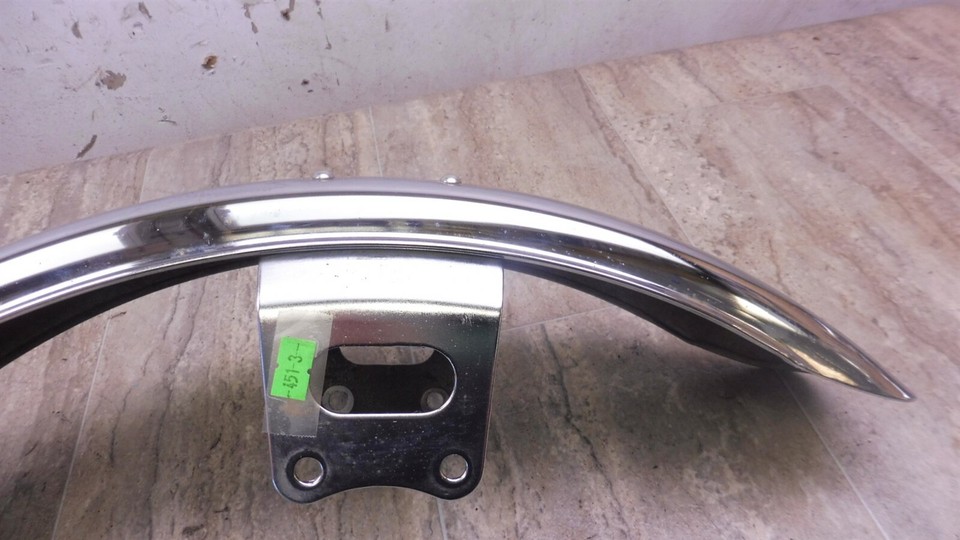 1981 Kawasaki KZ440 LTD K451-3) chrome front fender guard cover | eBay