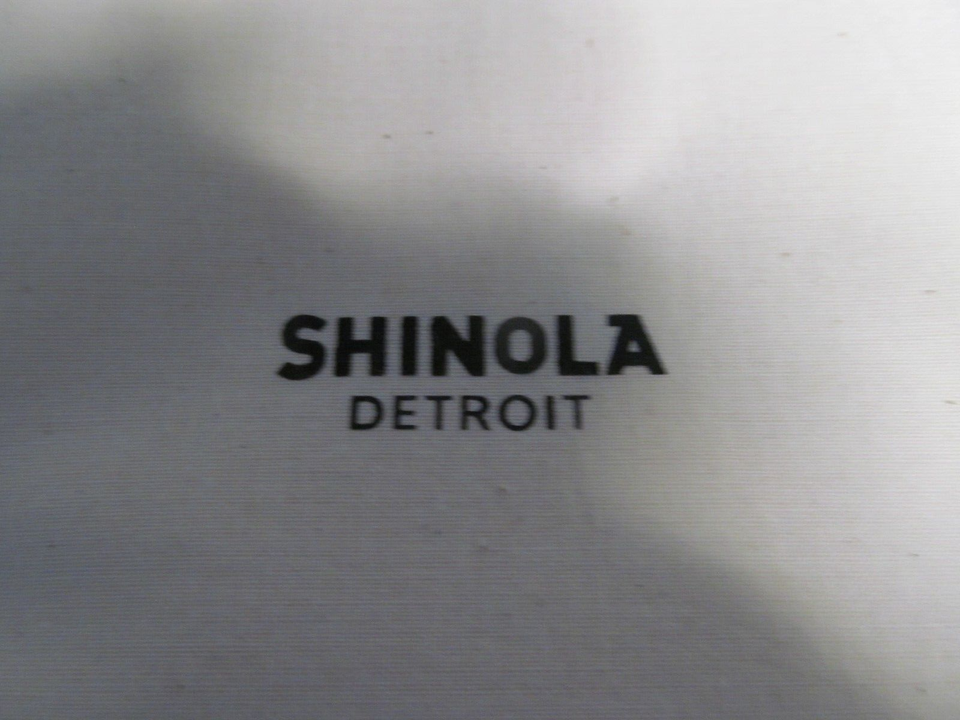 Shinola Detroit USA Canfield Black Embossed Leather, 15" Laptop ...