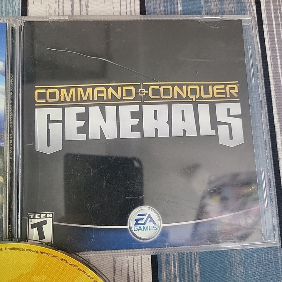 Command & Conquer: Generals DISC 2 ONLY with Case (PC, 2003) Very Good ...