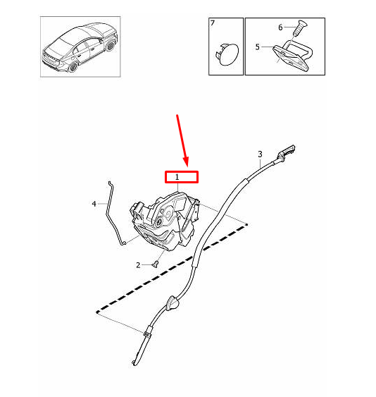 VOLVO V60 Front Right Door Lock 31349859 NEW GENUINE | eBay UK