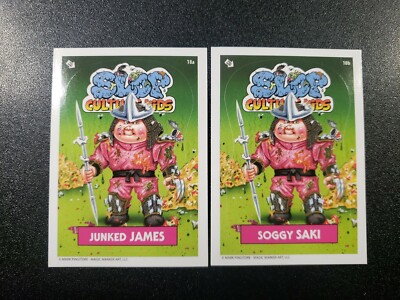 Shredder Teenage Mutant Ninja Turtles Slop Kids Card Set Garbage Pail ...