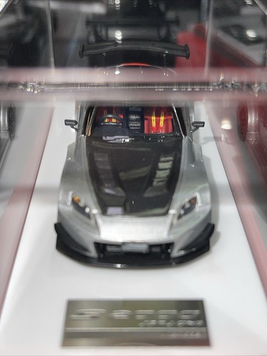 Onemodel 1:64 Silver JDM JS AP S2000 Racing Sports Model Diecast Resin ...