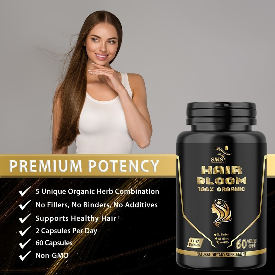 HERBAL HAIR GROW BOOST VITAMINS FAST GROWTH FASTER LONGER THICKER ...