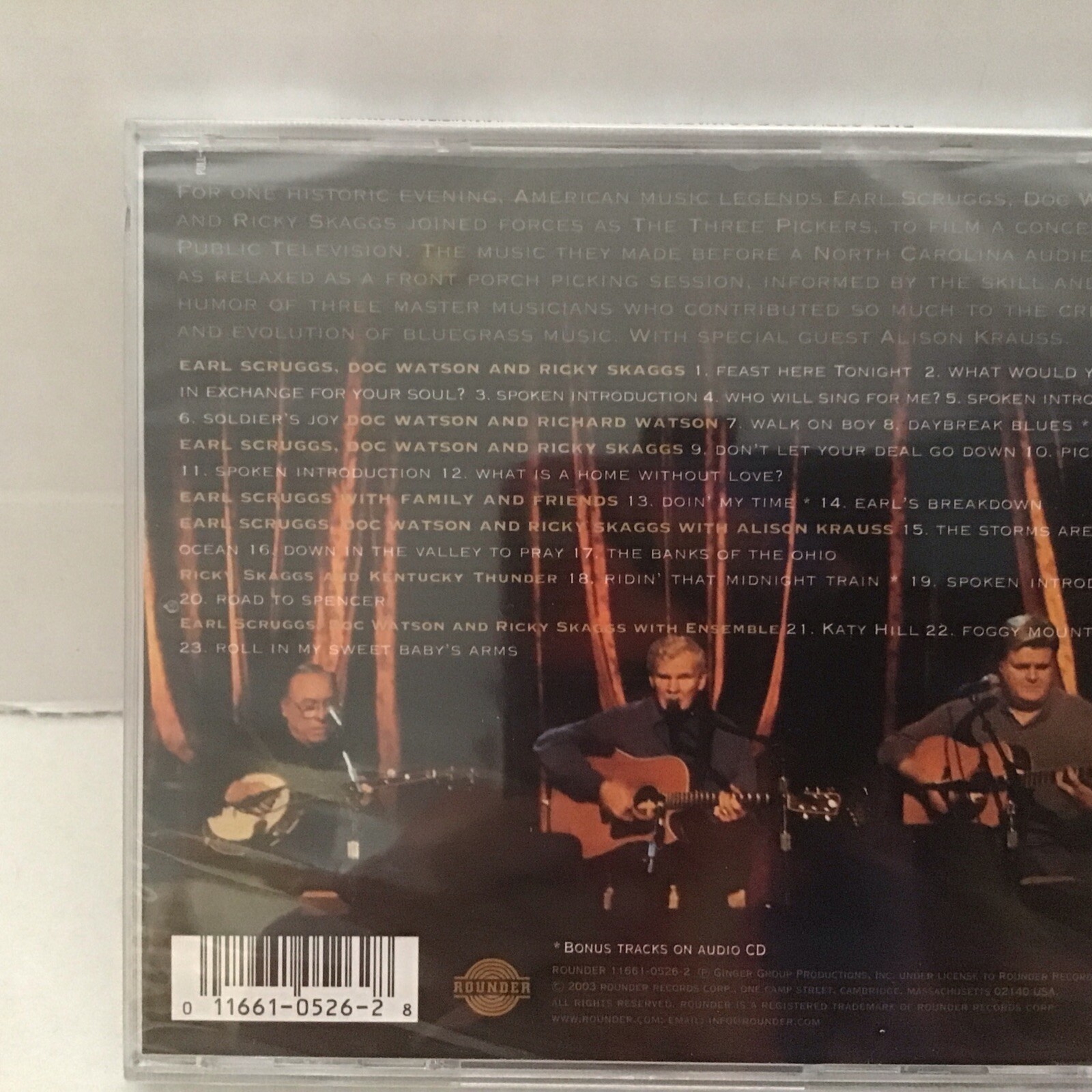 The Three Pickers by Scruggs, Earl / Watson, Doc / Skaggs, Ricky (CD ...