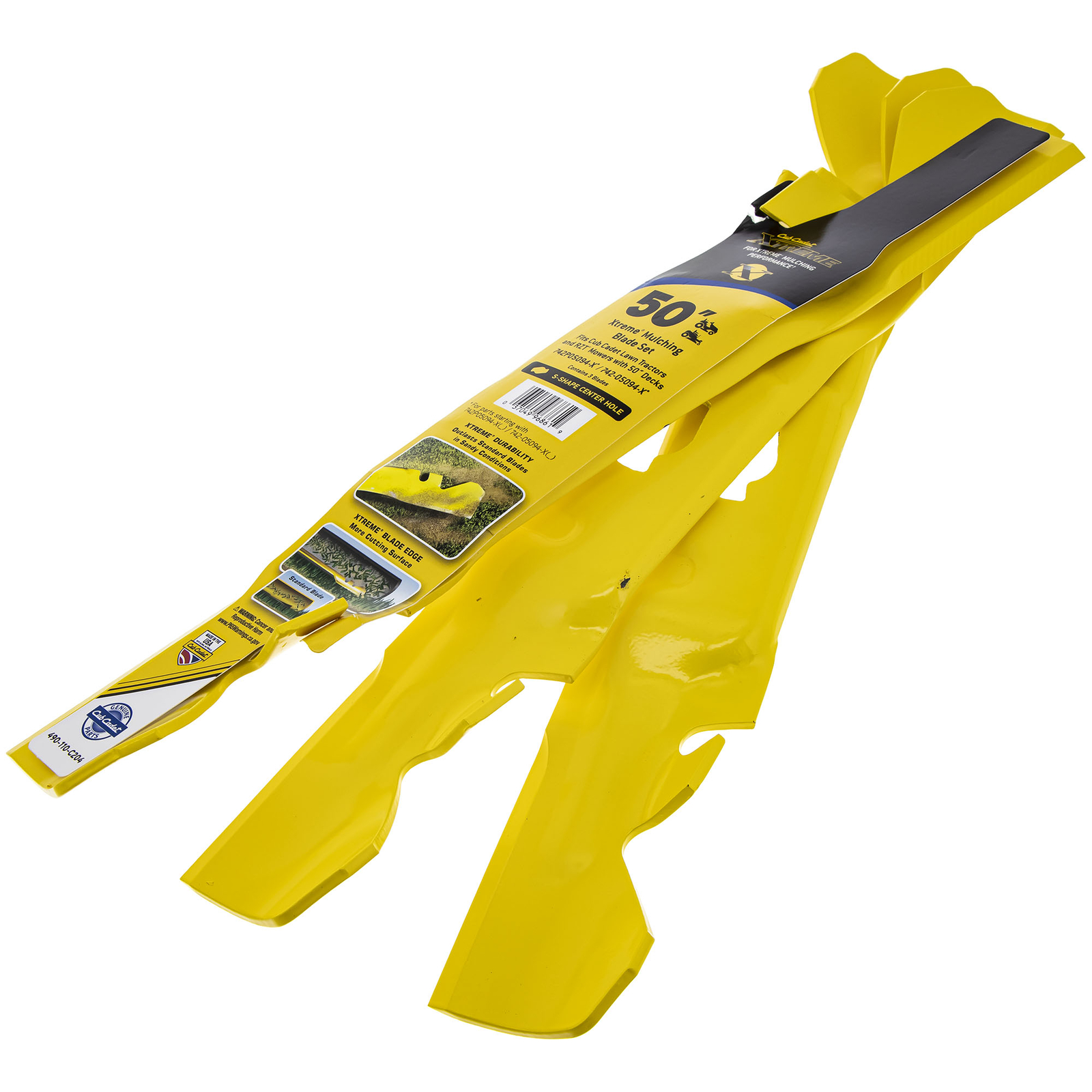 CUB CADET 490-110-C204 Xtreme Blade Set 50" Decks Ultima ZT1-50 Zero ...