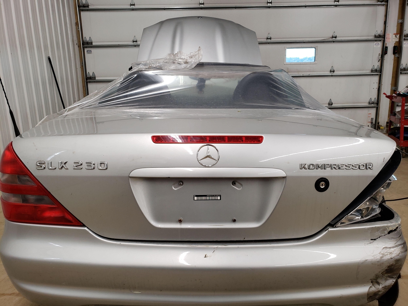 1999-2000 MERCEDES SLK REAR DIFFERENTIAL CARRIER 3.46 RATIO MANUAL ...