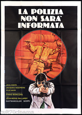 POLICE WILL NOT BE INFORMED MORRICONE MANIFESTO 1975 LE RICAIN MOVIE ...
