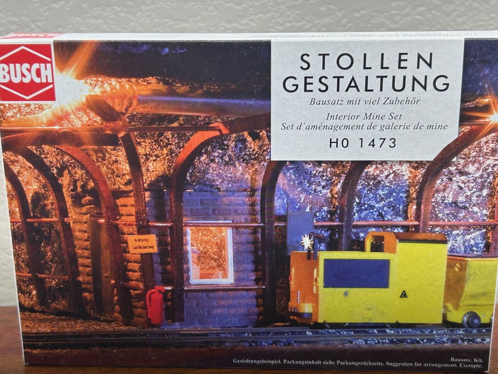 UNDERGROUND INTERIOR COAL MINE TUNNEL SHAFT - w/ DETAILS HO Scale KIT ...