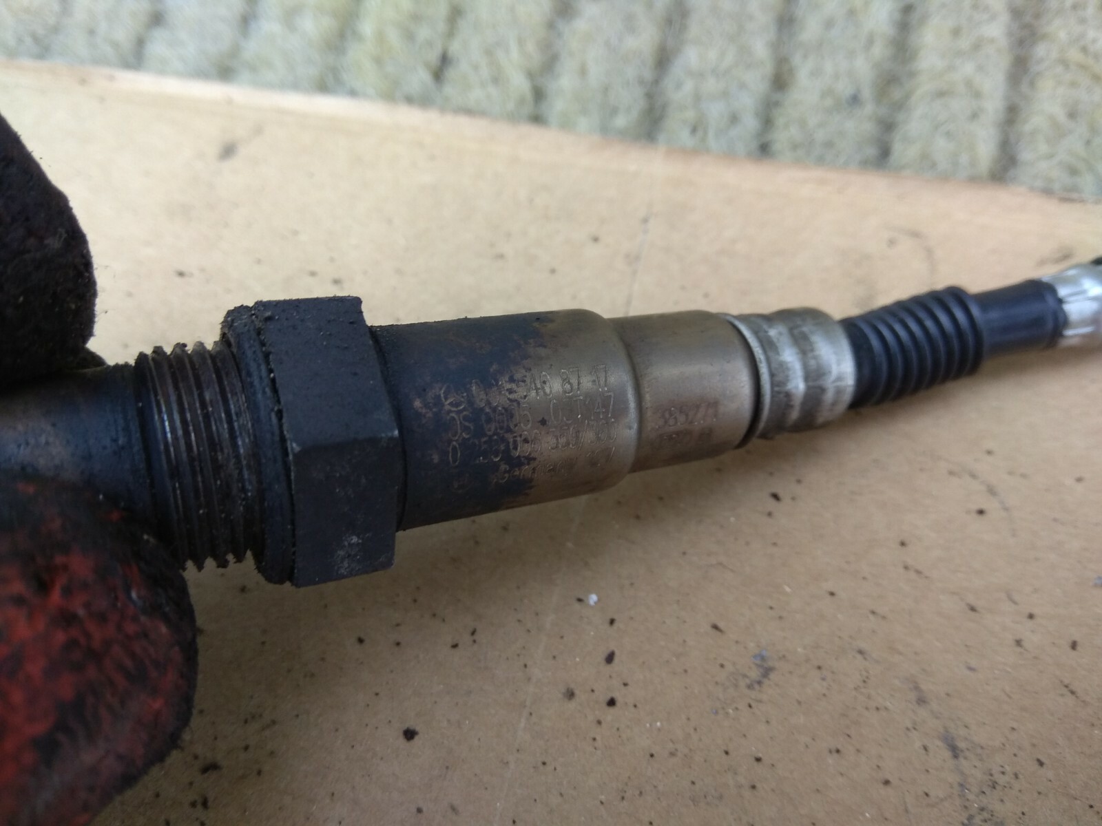 GENUINE MERCEDES W203 C320 W209 CLK320 Lambda Oxygen Sensor 0015408717 ...