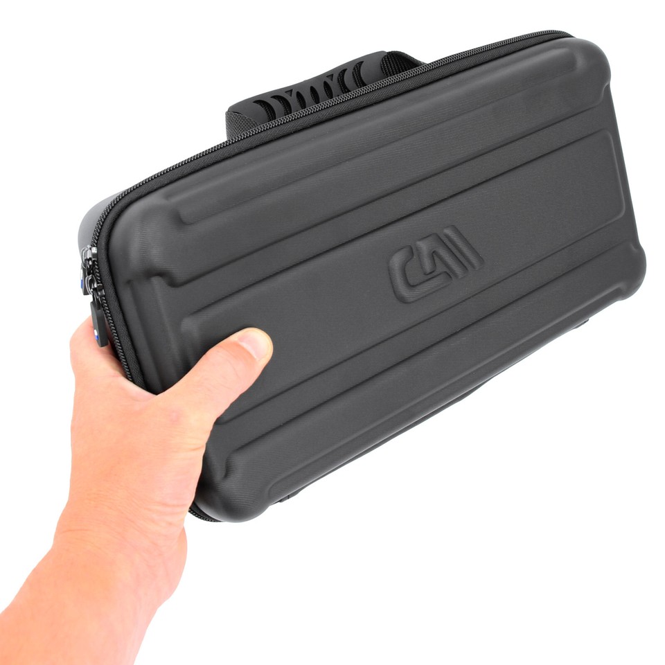 CASEMATIX Wireless Microphone Case Fits 3 Microphones by Sennheiser or ...