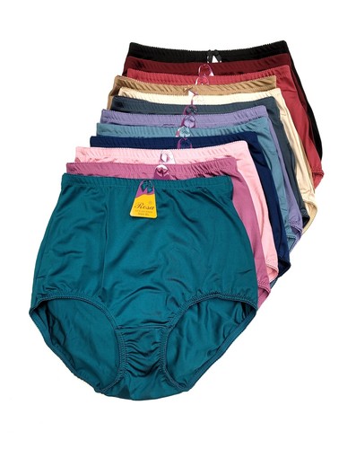 Rosa Women Satin Full Coverage High Waist Light Tummy Control Girdle ...