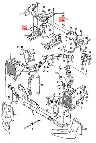 Genuine AUDI VW A4 Avant S4 Quattro Cabrio A6 Seal Right 059145723 | eBay
