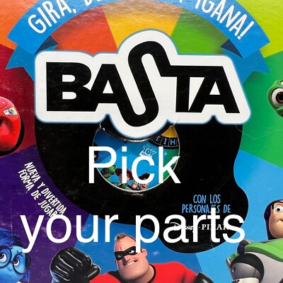 BASTA Disney Pixar Spanish Edition Novelty Game Replacements You Pick ...