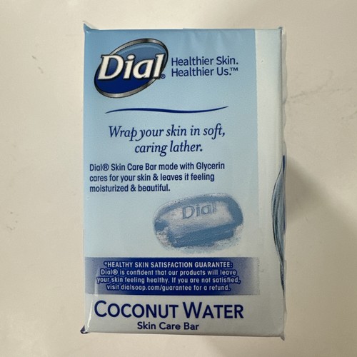 Dial Skin Care Bar Soap, Coconut Water, 3 Bars, 4 Ounce Each | eBay