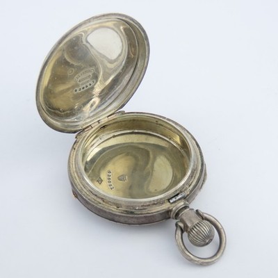 American 18 Size 3 Ounce Keystone Hunting Stem Wind & Lever Set Coin ...