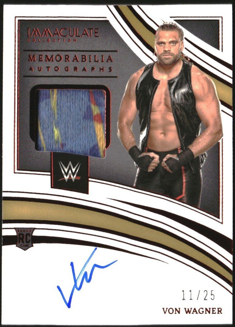 2022 Panini Immaculate Collection WWE - Rookie Memorabilia Autographs ...