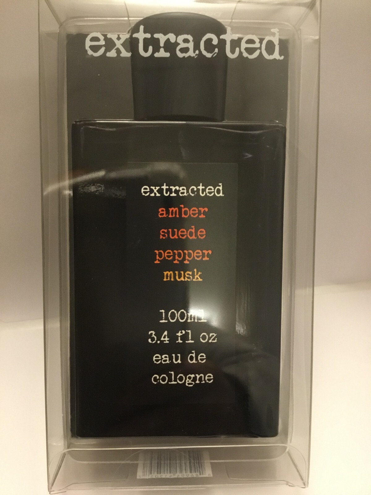 Extracted Men's Amber suede Fragrance Eau de Toilette Cologne 3.4 oz ...
