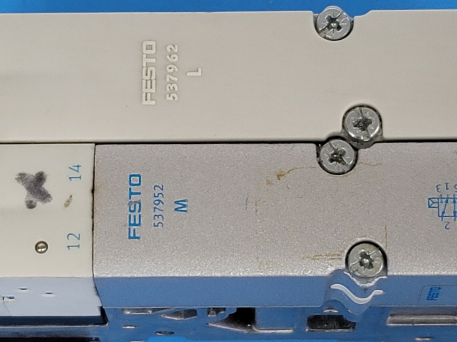 FESTO VMPA2-FB-EMS-4 ELECTRONIC MODULE VALVE ASSEMBLY 537952, 537962 | eBay