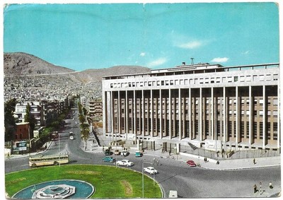 DAMASCUS OLD COLOR POSTCARD TO ARAB COUNTRY? ARABIC | eBay