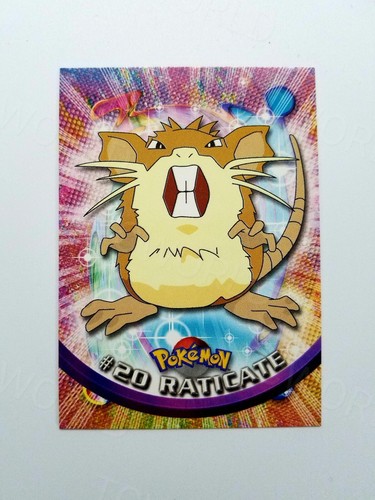 Pokémon Topps Trading Cards (Series 1) #20 "Raticate" NMint-Mint | eBay