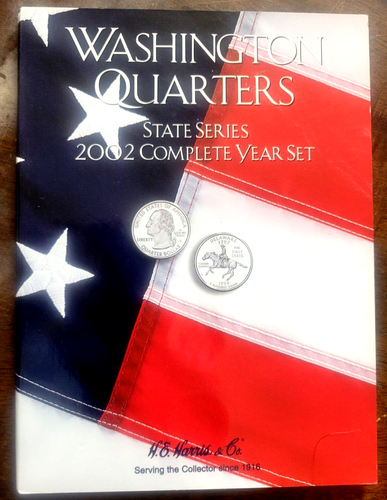 NEW - Washington Quarters : State Series 2002 Coin Folder (H. E. Harris ...
